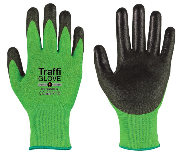 TraffiGlove TG5010 - Green Cut 5 - (EN388 / 4X43D) | Fixmart