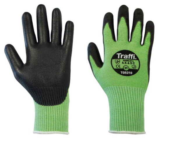 TraffiGlove TG5210 - Green Cut C | Fixmart