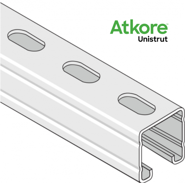 UNistrut 41x41 Slotted Channel 1.5mm | Fixmart