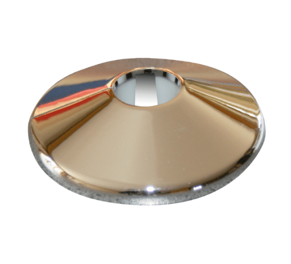 Plastic Pipe Collars - Chrome | Fixmart
